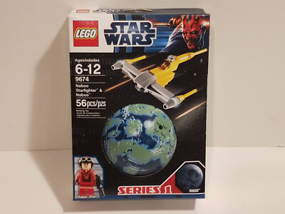 LEGO Star Wars 9674 Naboo Starfighter & Naboo NEW MISB FAST FREE ...