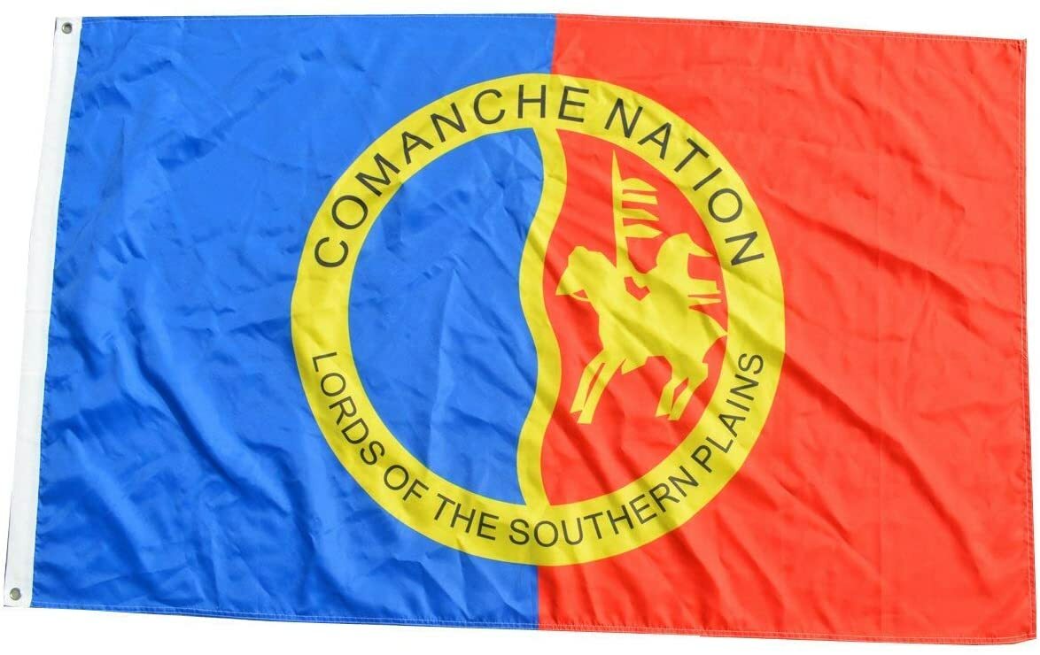 New Comanche Nation Banner Flag Native American Indian Tribe Tribal ...
