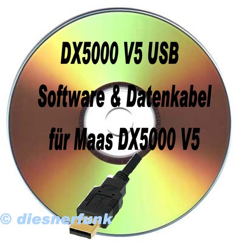 MAAS DX5000 V5 Software CD & Datenkabel Amateurfunk 10 11 Meterband | eBay