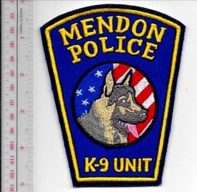 K-9 Police Massachusetts Mendon Police Department Canine Unit NO TARIFF ...