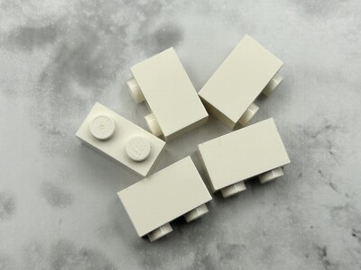 Lego Parts Lot (5) ~ White Brick 1 x 2 ~ No 3004 | eBay