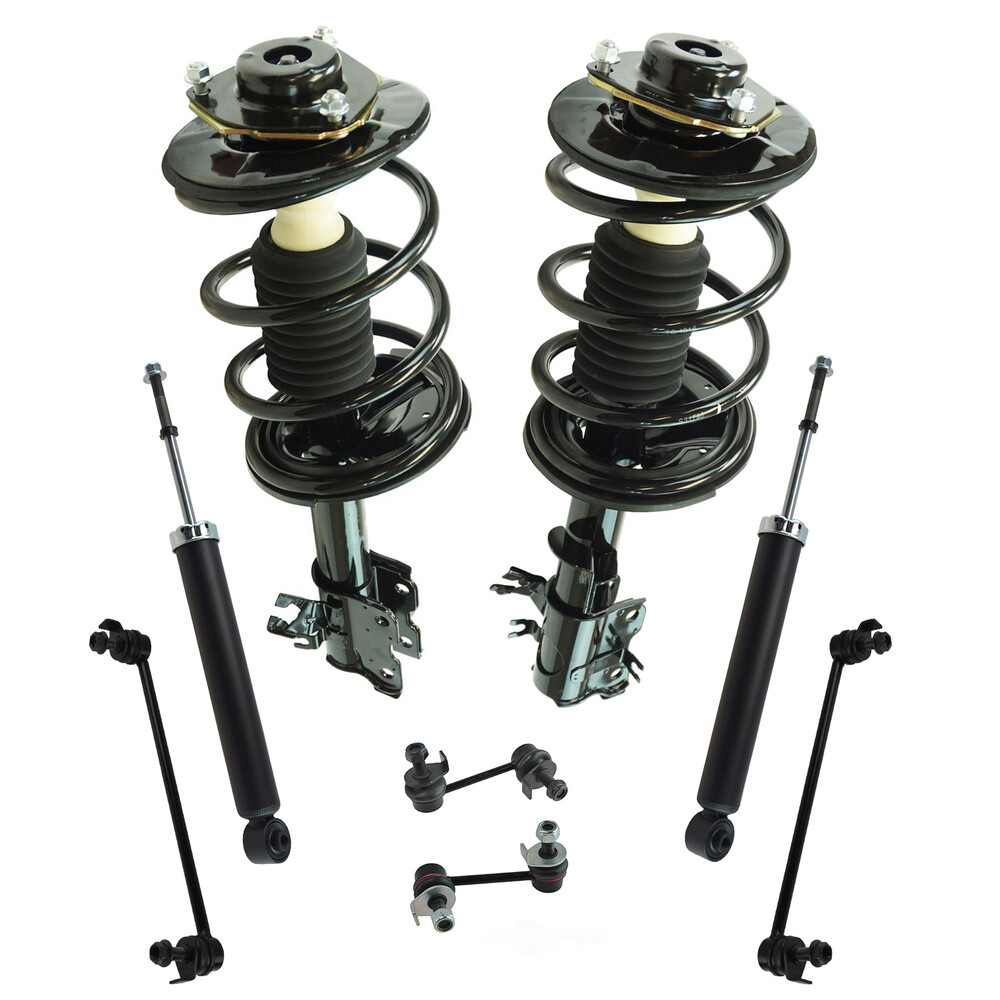 Suspension Kit-8 Piece Complete Strut Assembly and Shock Absorber Kit ...