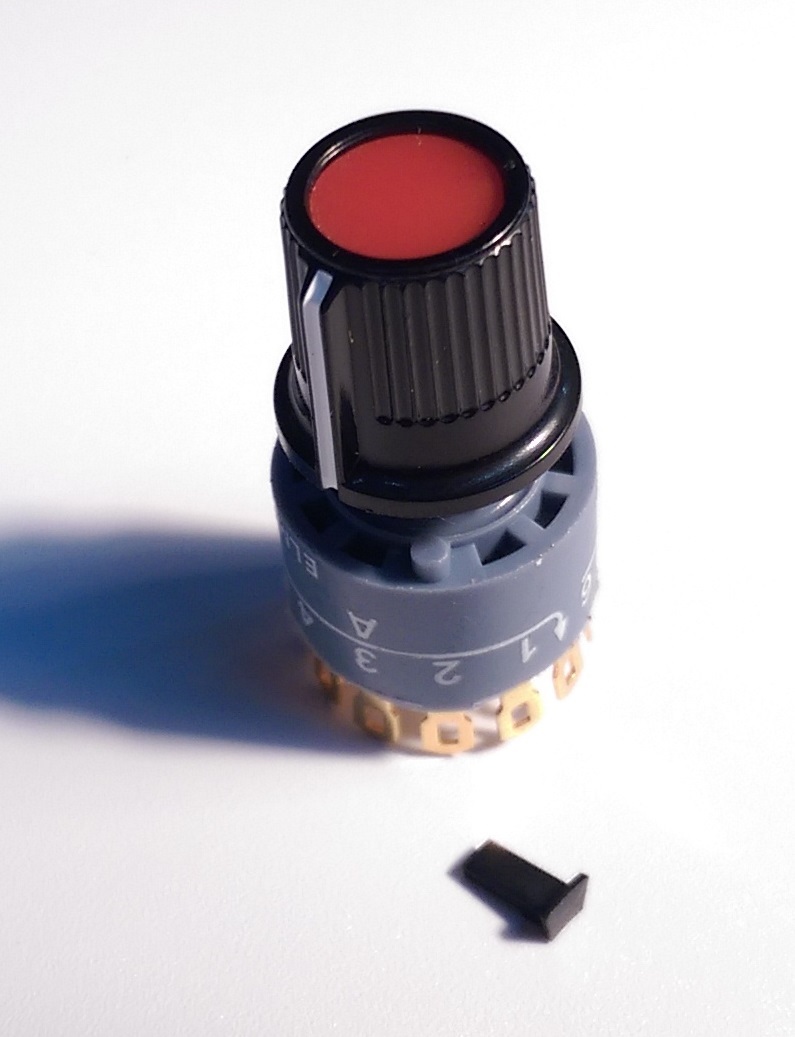 Rotary Switch 2 Pole 6 Position 01-1263 Elma Panel Mount With or ...