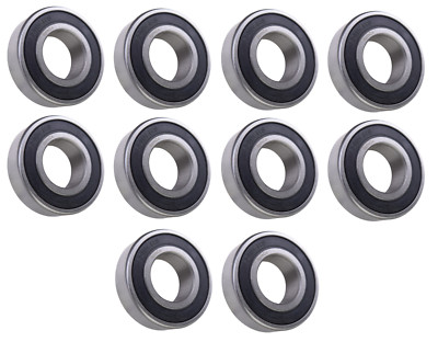 (10 Each) 6205-2RS, 6205LLU, 205PP Sealed Radial Ball Bearing 25X52X15 ...