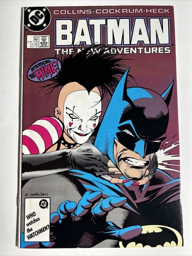 BATMAN #412 DC Comics (1987) 1st Appearance & Origin MIME DCU James ...