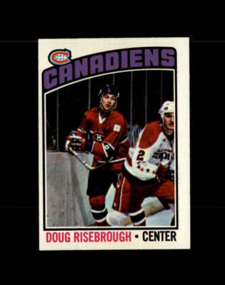 1976 Topps Hockey #109 Doug Risebrough STARX 6.5 EX/MT+ CS75673 | eBay