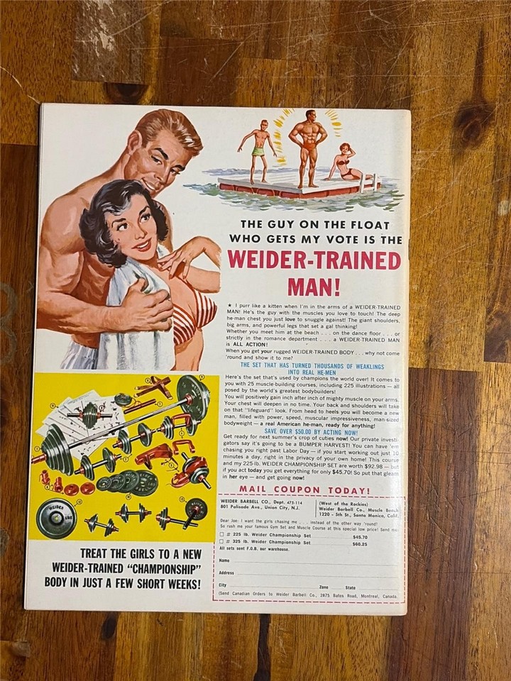 Young MR AMERICA bodybuilding muscle magazine LARRY SCOTT/Jock Mahoney ...