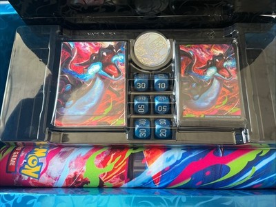 Charizard X UPC Acessories Deck Box Sleeves Dice Playmat Coin Box Not ...