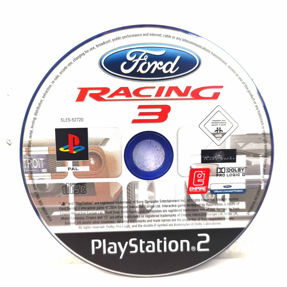 Playstation 2 Spiel Ford Racing 3 Rennspiel PS2 Zustand: gut | eBay