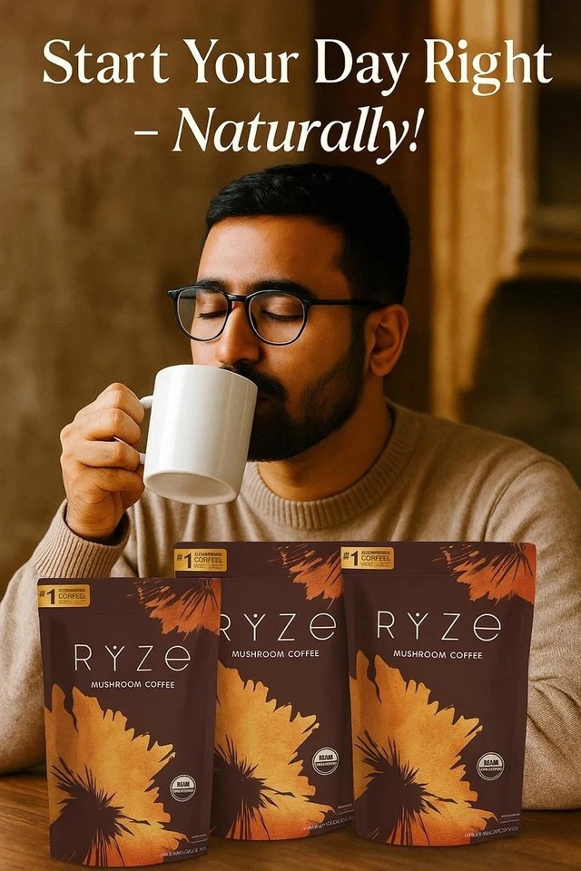 (Pack of 3) Organic RYZE Mushroom Coffee 30 Servings Per Pack .. | eBay