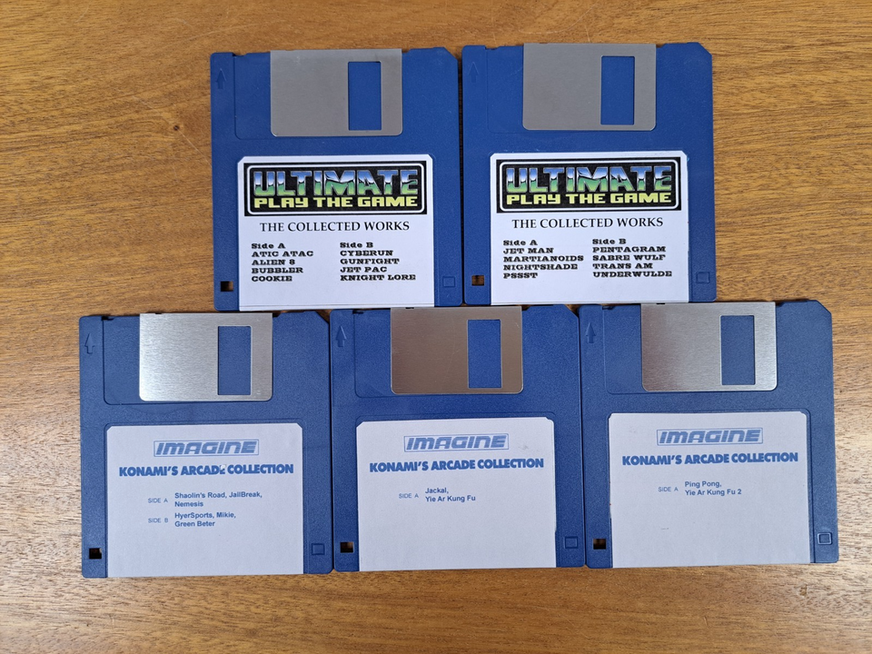 Sinclair ZX Spectrum 128k +3 External 3.5" Floppy Drive & PSU ...