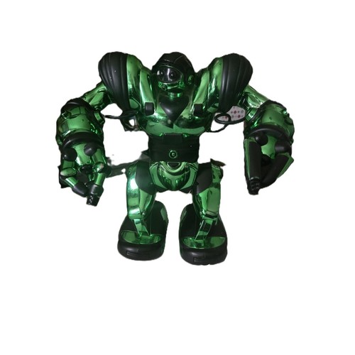 WowWee Robosapien Robot Special Edition Green Chrome No Remote, Tested ...