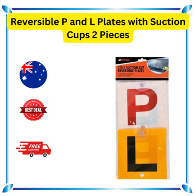 Reversible P and L Plates with Suction Cups 2 Pieces | eBay Australia