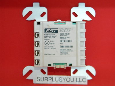 EDWARDS EST M500XF FAULT ISOLATOR MODULE FIRE ALARM | eBay
