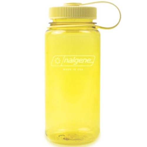 Nalgene Sustain 16oz Wide Mouth Bottle (Butter) Recycled Reusable ...