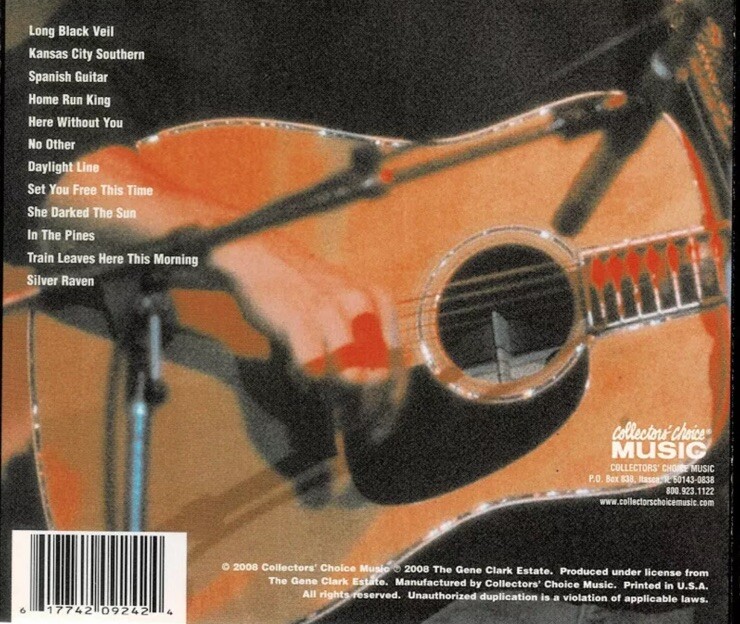 Silverado '75 Live & Unreleased by Gene Clark (CD 2008 Collector’s ...