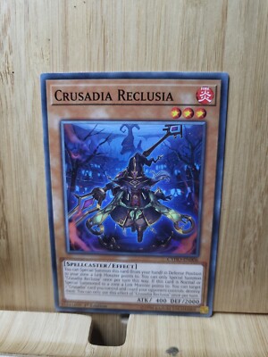 Yu-Gi-Oh!🏆Crusadia Reclusia - 1st Edition🏆COMMON Card | eBay