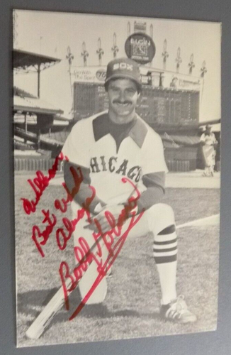 Bobby Molinaro Chicago White Sox Autographed Team Photo | eBay