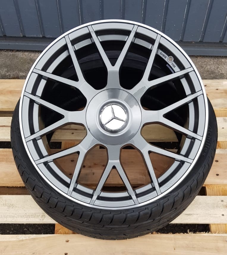 18-inch MAM GT1 rims 5x112 et45 gray for Audi VW Seat GTI S3 Cupra A45 ...