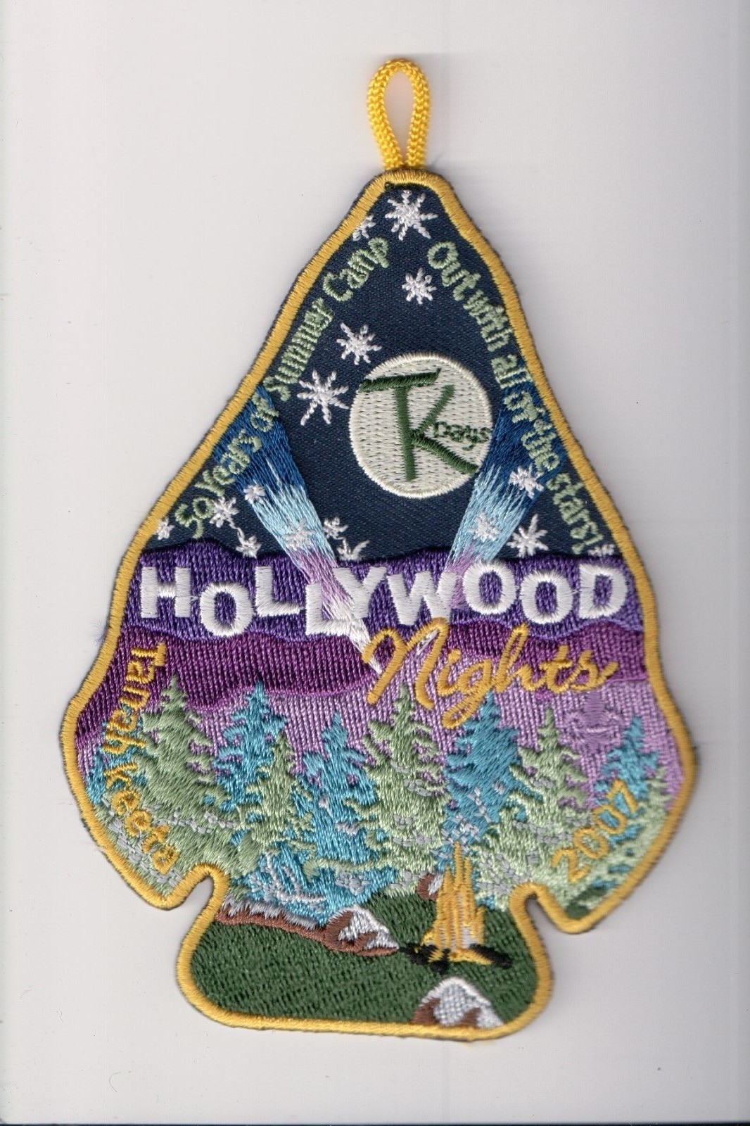 BSA Patch, Camp Tanah Keeta 2007, 50th Ann., Gulf Stream Florida, Aal ...