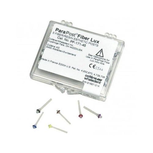 Coltene Whaledent PF171-4.5 ParaPost Fiber Lux Posts Size #4.5 Blue 5 ...
