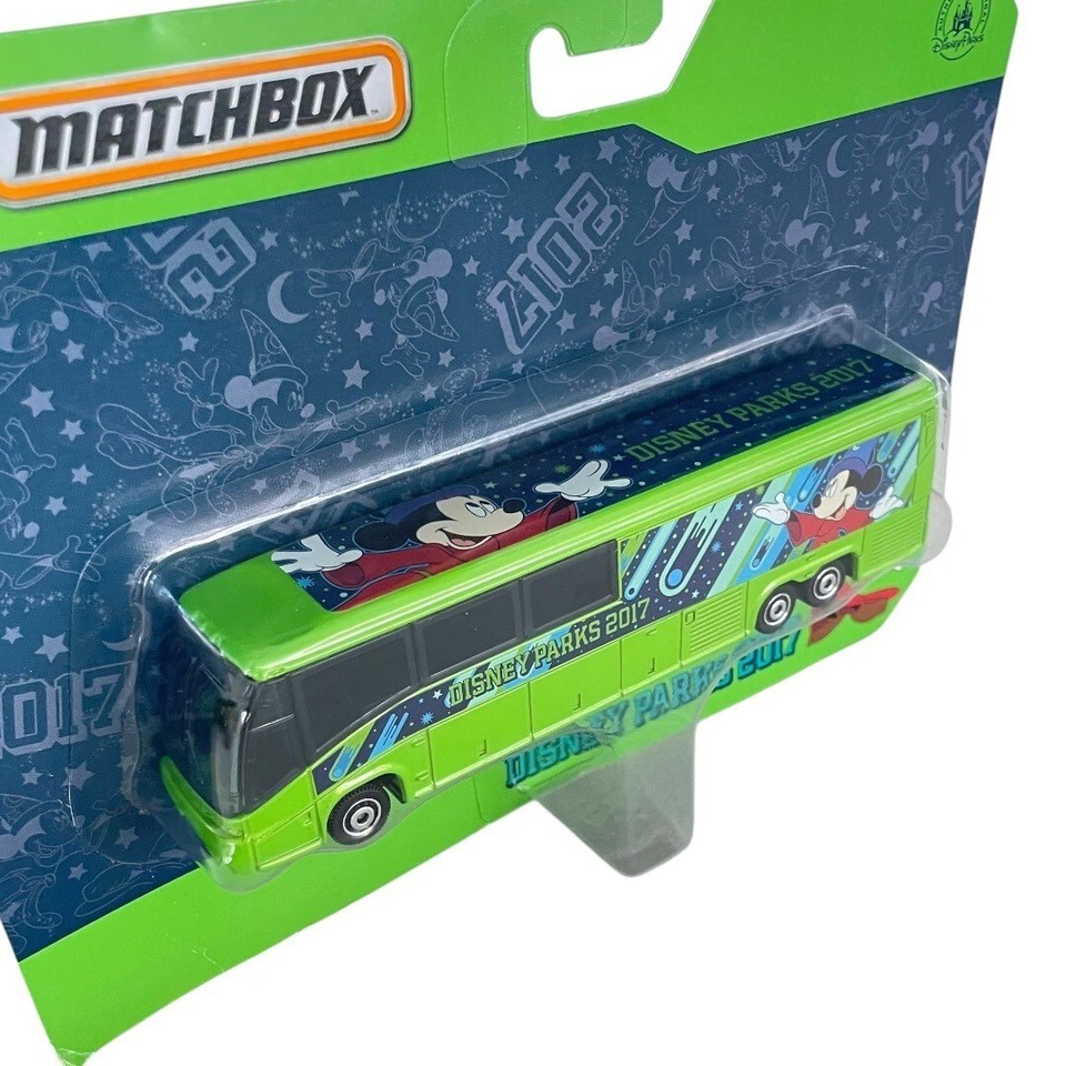 Disney Parks Matchbox 2017 Green Die Cast Sorcerer Mickey Mouse Bus | eBay