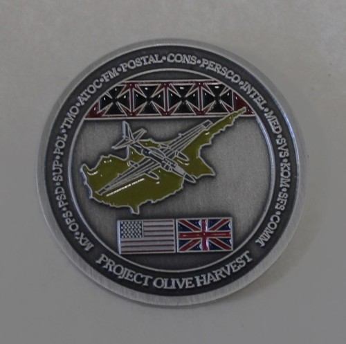 1st Exp Reconnaissance Sq U2 Spy Plane OLIVE HARVEST Air Force ...