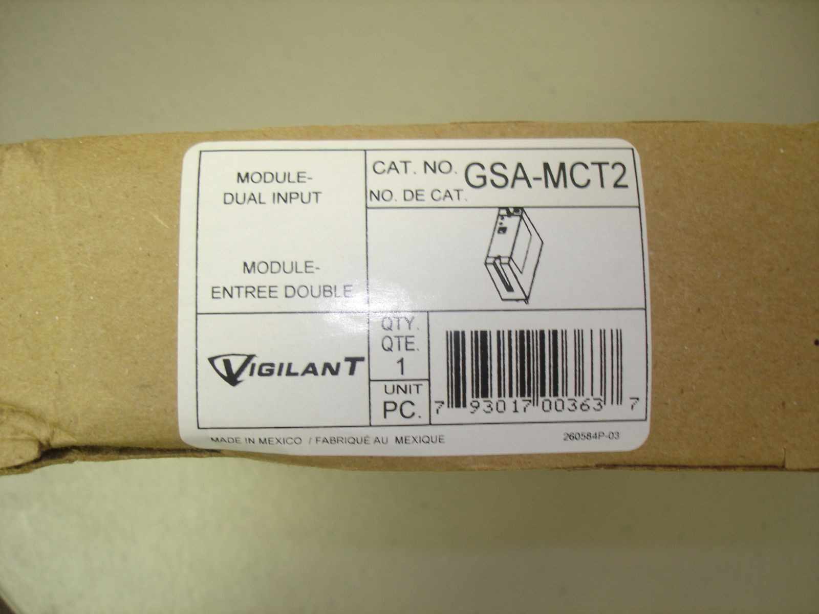 Edwards+Mirtone+Kidde+Gsa-mct2+Siga-mct2+Dual+Zone+Input+Module for ...