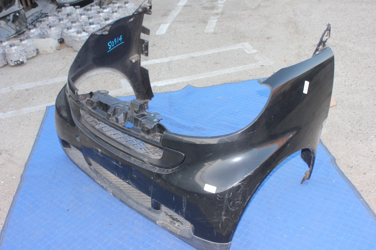 08-12 SMART CAR FORTWO FOR TWO FRONT BUMPER FENDER ASSEMBLY GENUINE OEM ...