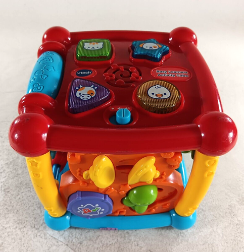 VTech Busy Learners Activity Cube Baby Toddler Educational Learning Toy ...