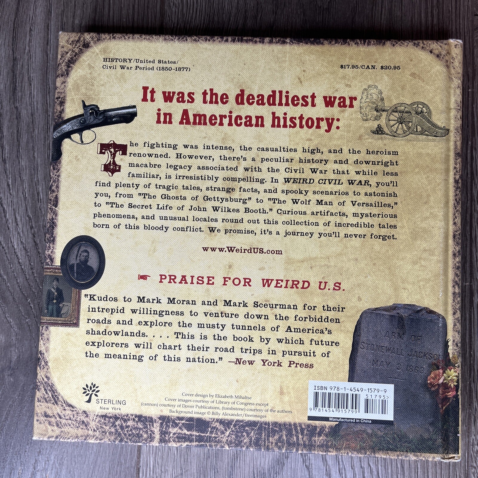 Weird America, Lot of 6 Books-History, NJ Vol 2, Civil War, Oddyssey ...