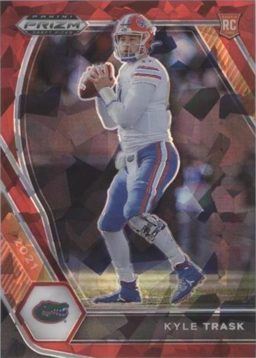 2021 Panini Prizm Draft Picks - Kyle Trask #109 Red Ice Prizm (RC) for ...