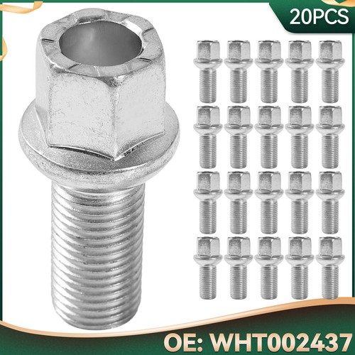 20x For VW Golf Passat Silver Wheel Bolts Lug Nuts WHT002437 431601139A ...