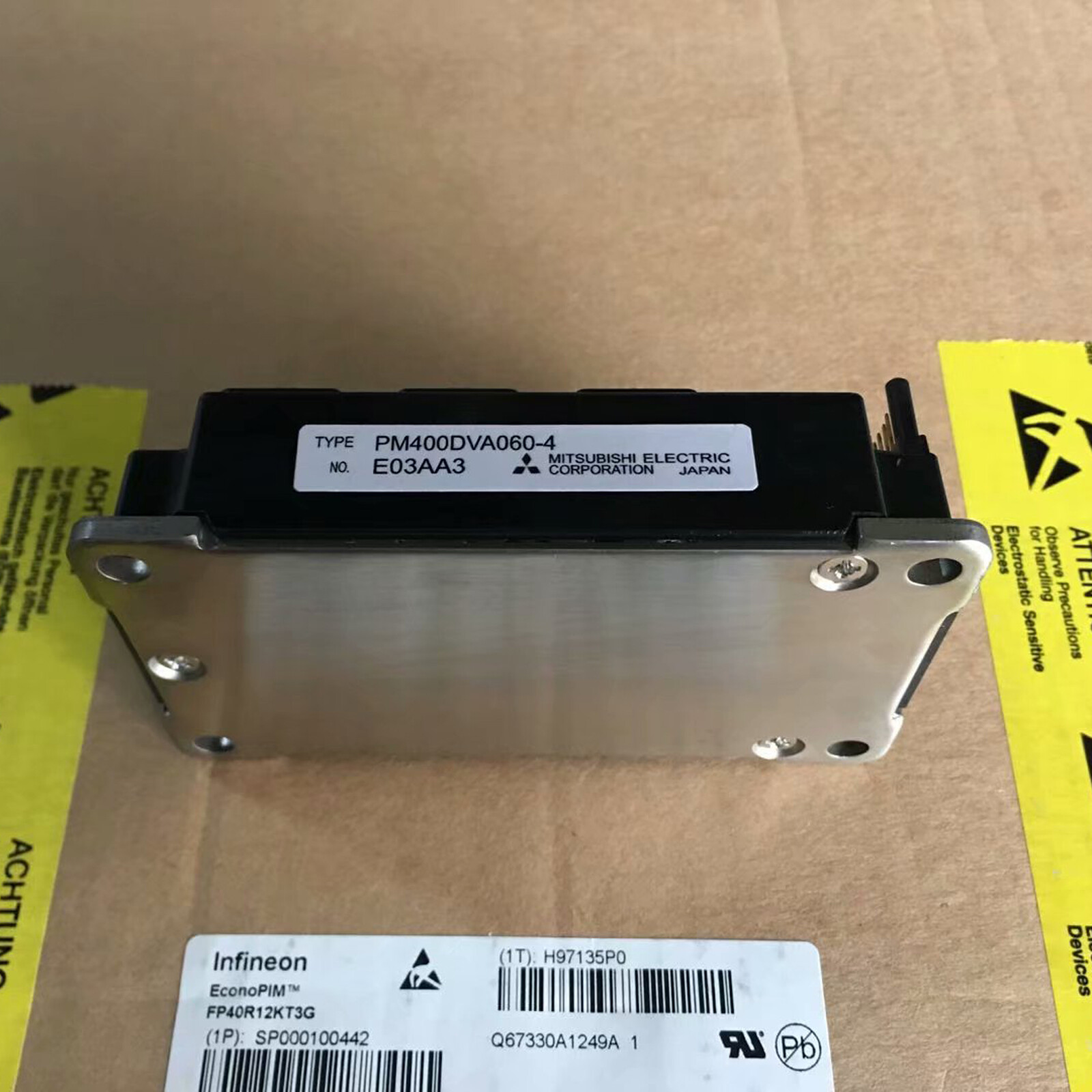 Brand New MITSUBISHI PM400DVA060-4 Power Module Supply Free shipping#LJ ...