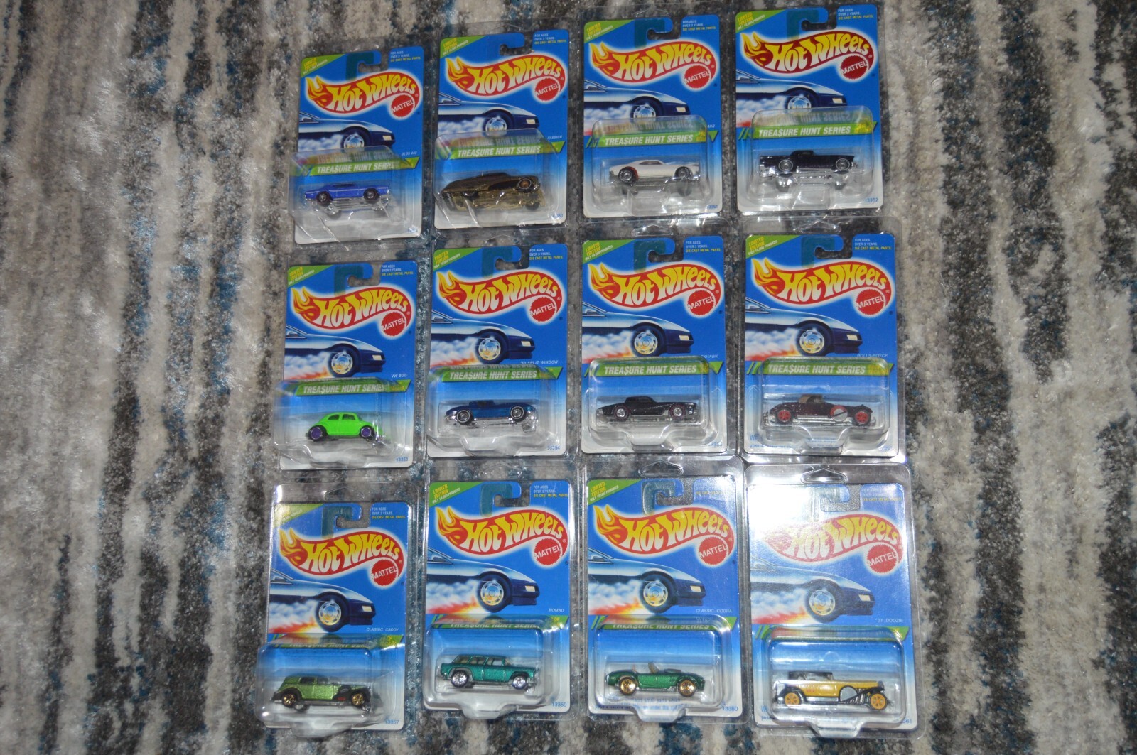 Hot Wheels 1995 Treasure Hunt COMPLETE SET Limited Edition - 1/10,000 ...