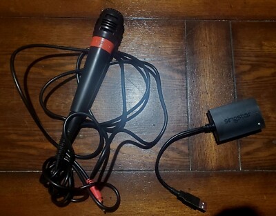Singstar Microphones PS2 Or PS3 W/ USB Converter Dongle | eBay