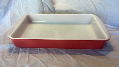 PYREX #232 Flamingo Pink 13.5"x8" Rectangular Casserole Baking Dish 2qt ...