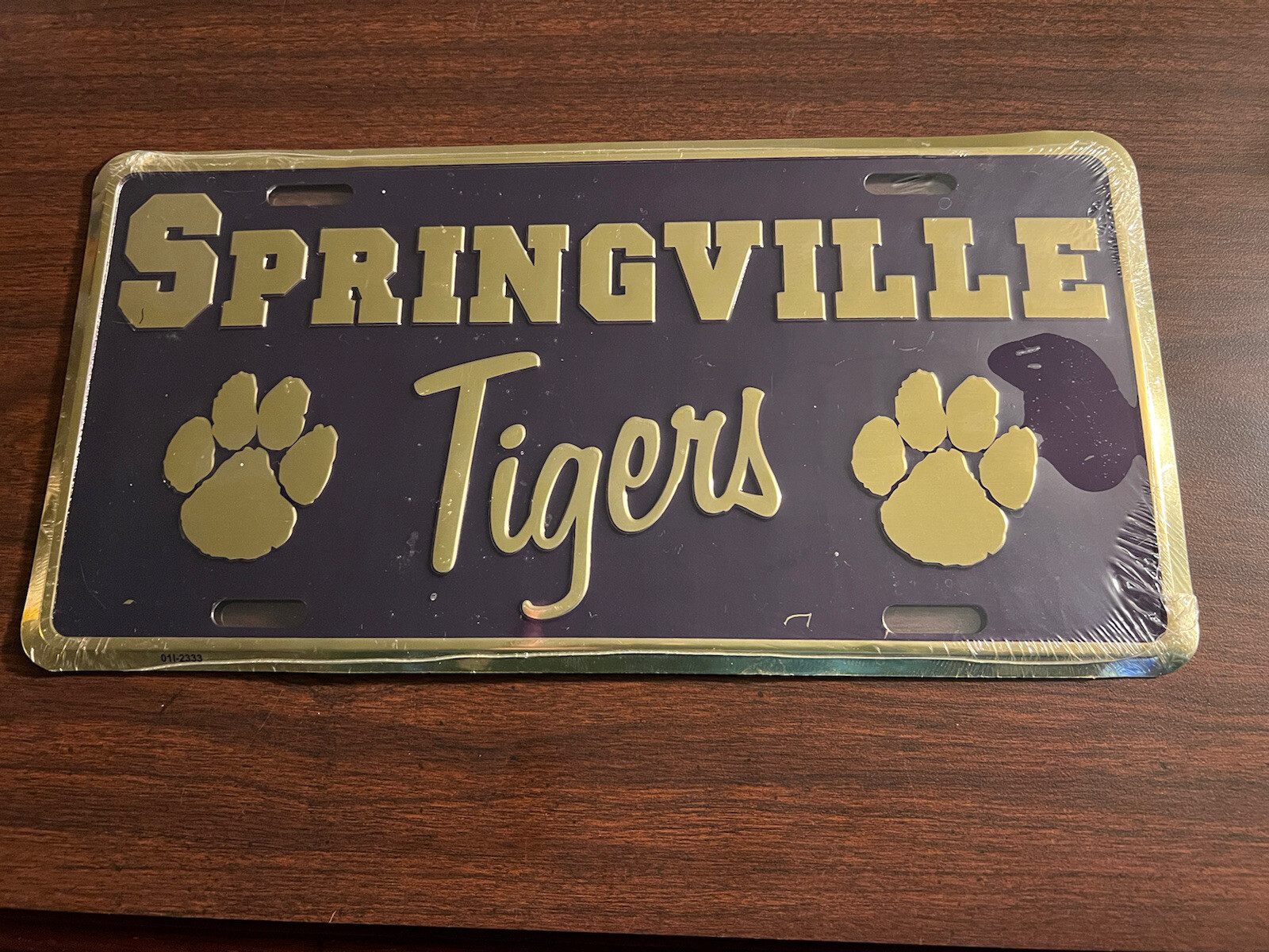 Springville Tigers Alabama High School License Plate | eBay