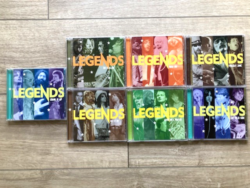 Time Life Music Legends CDs Lot of 7 1960s-80s Classic Rock Songs ...