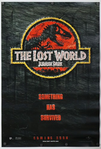 Jurassic Park The Lost World - original DS movie poster 27x40 - 1997 | eBay