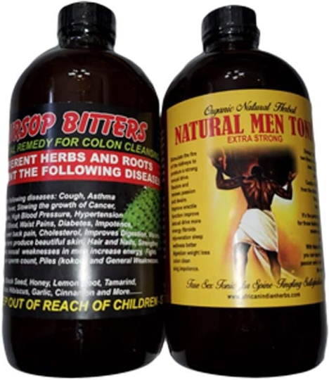 Soursop Bitters & Organic Natural Men Tonic - 16 oz. (Pack of 2) | eBay