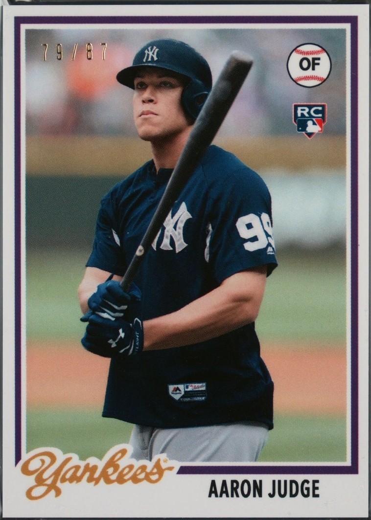 2017 Topps Transcendent - collection topps history aaron judge Aaron ...