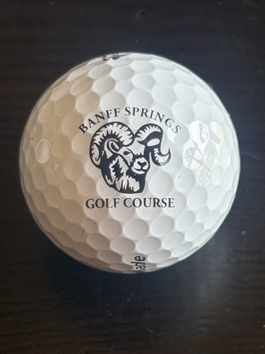 Banff Springs Golf Course Souvenir Golf Ball | eBay