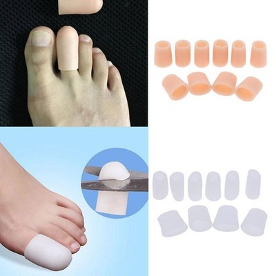 5 Pairs of Toe Caps Toe Protection Toe Protectors Toe Pieces Against ...