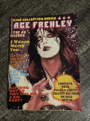 KISS Collection Series Ace Frehley Groupie Rock Special Magazine 1979 ...