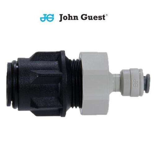 John Guest Push FIT 15MM to 3/8" Push In Copper PEX LLDPE Pipe Adaptor ...
