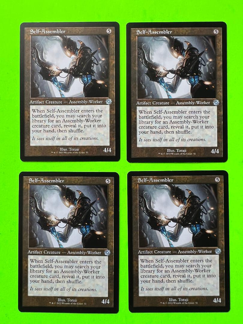 MTG The Brothers' War ( Self-Assembler ) Retro Frame Artifacts 4 Cards ...
