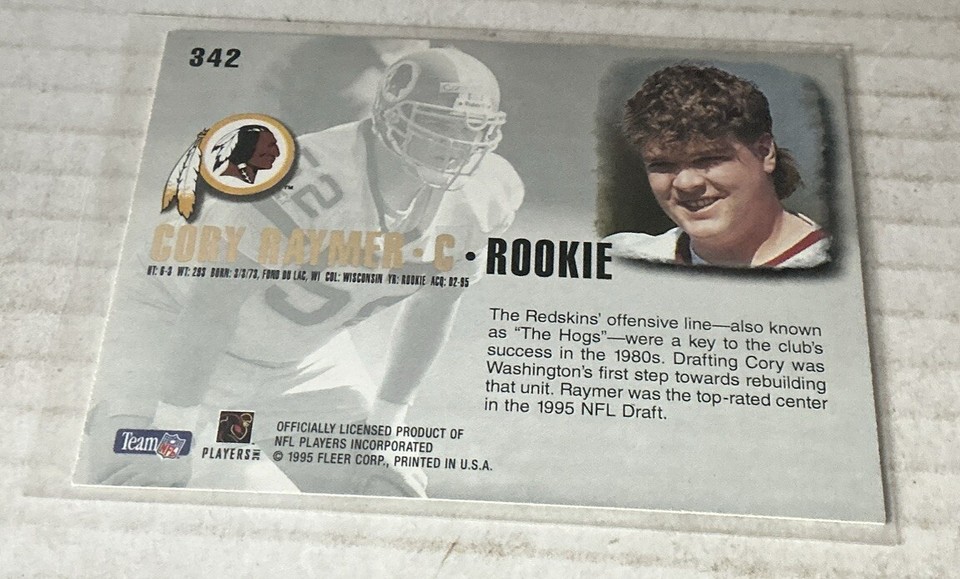 1995 Fleer Ultra - #342 Cory Raymer (RC) - Hand Signed Auto | eBay
