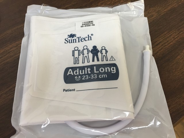 Suntech Blood Pressure Cuff Adult Long 23-33 cm Box of 20 98-0400-46 ...