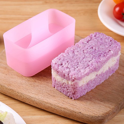 Rectangular Multi-Layer Sushi Rice Ball Mold Kids Lunch Diy Sushi Maker ...